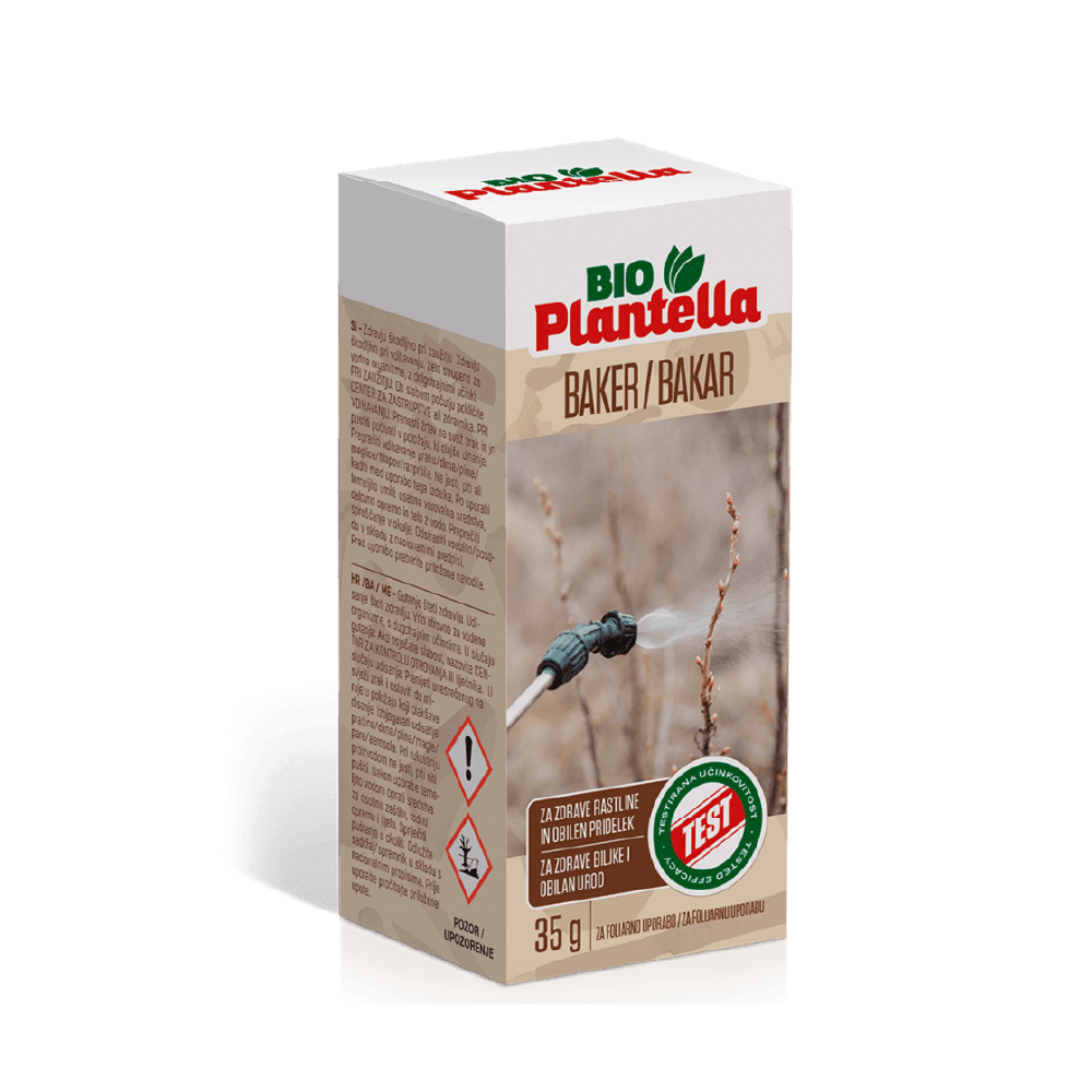 Fungicid BIO bakar (Cu) 35 g - Plantella - Agronom