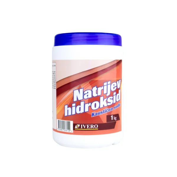 Natrijev hidroksid (kaustična soda) 1kg 99% - Agronom